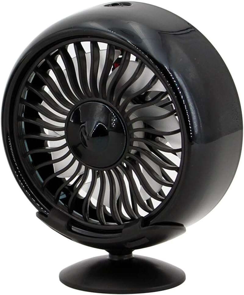 JASGARDE Car Air Vent USB Fans, Cooling Fan with Colorful Light, 3 ...