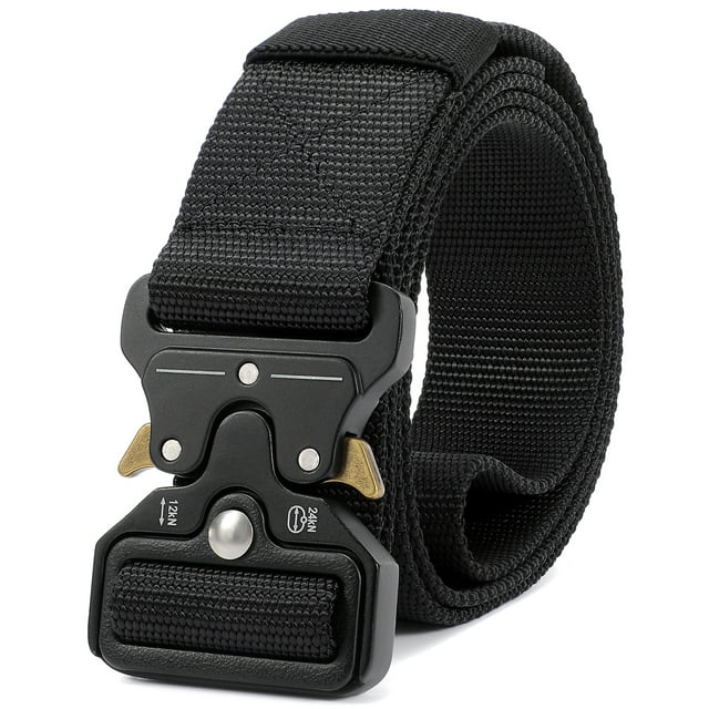 JASGOOD Men's Waterproof Nylon Belt with Zinc Alloy Buckle for Golf ...