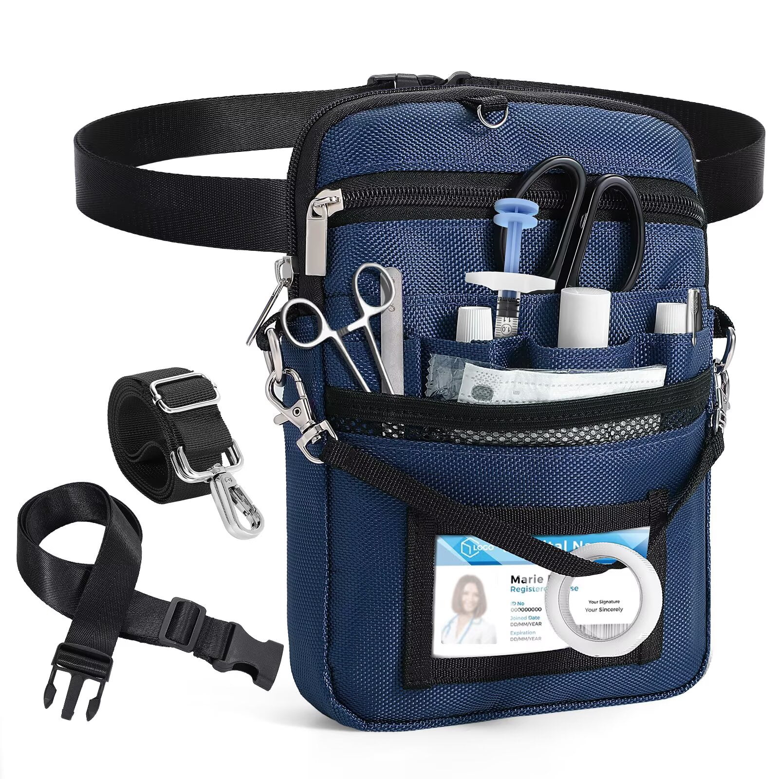 JASGOOD Nurse Fanny Pack with Medical Gear Pockets, Women Utility ...
