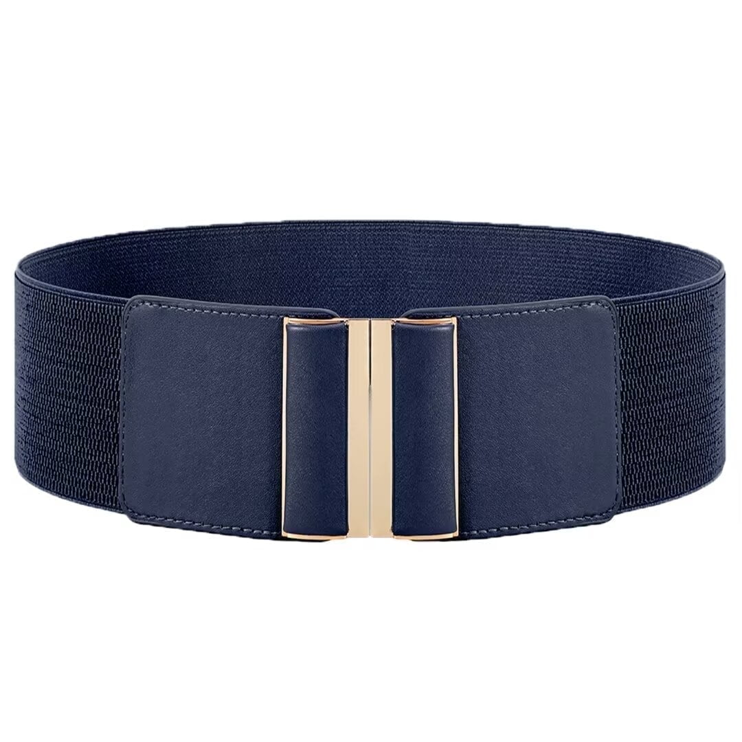 JASGOOD Women Wide Elastic Belt Stretchy Thick Belts for Women Dresses ...