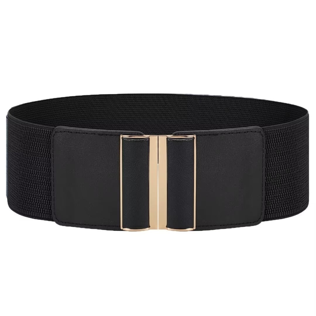 JASGOOD Women Wide Elastic Belt Stretchy Thick Belts for Women Dresses ...