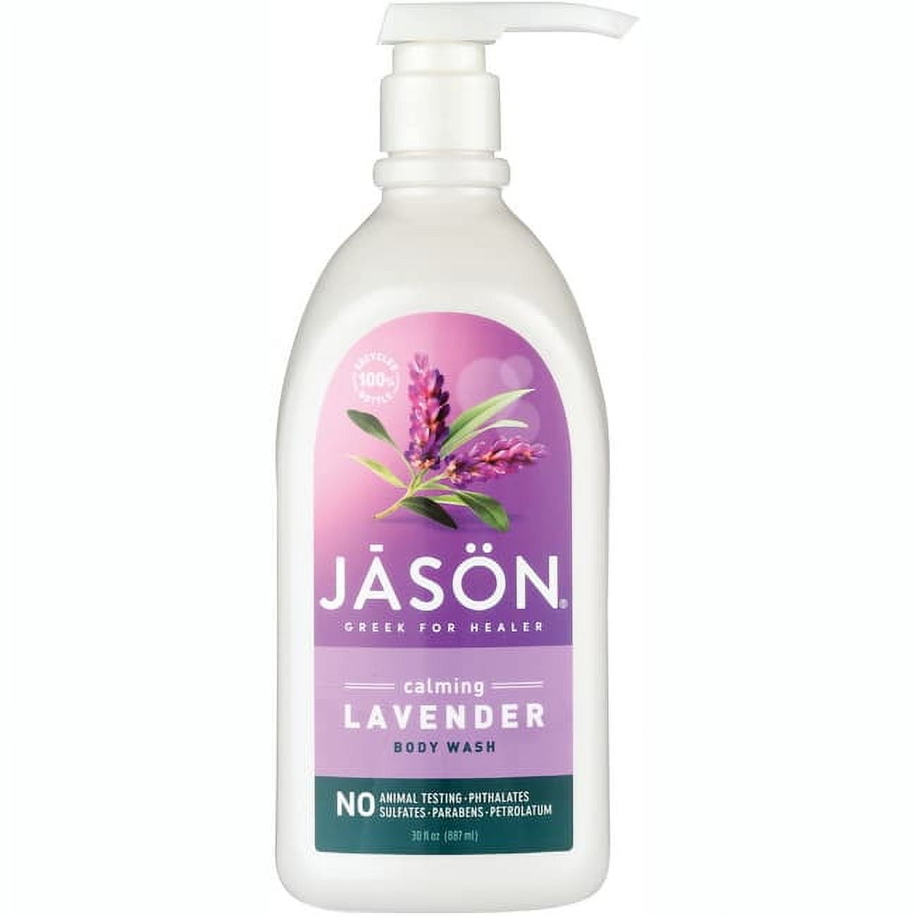 JASON Natural, Cruelty-Free, Moisturizing Herbal Shower Gel - Calming ...