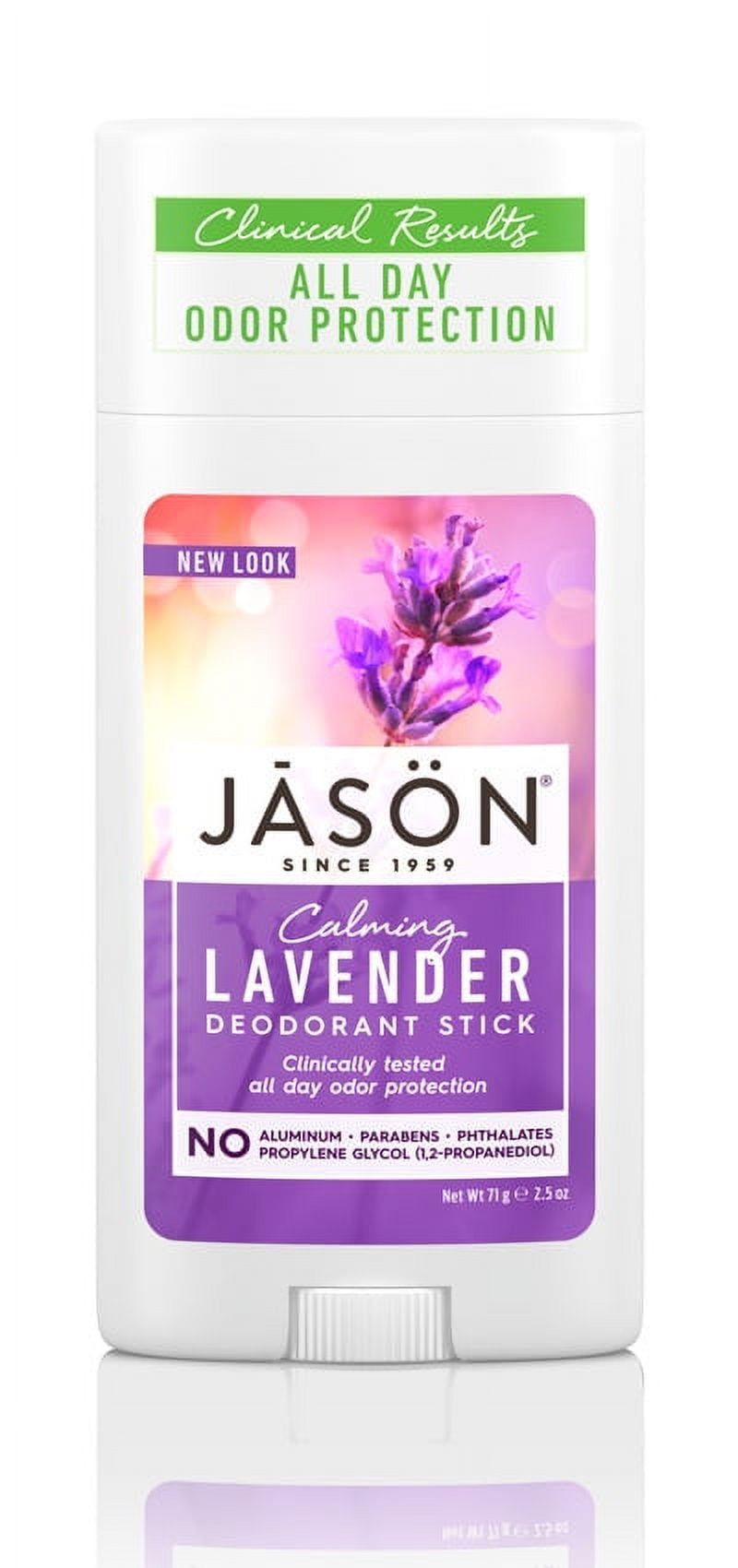JASON® Natural Aluminum Free Calming Lavender Deodorant Stick, 2.5 Oz ...