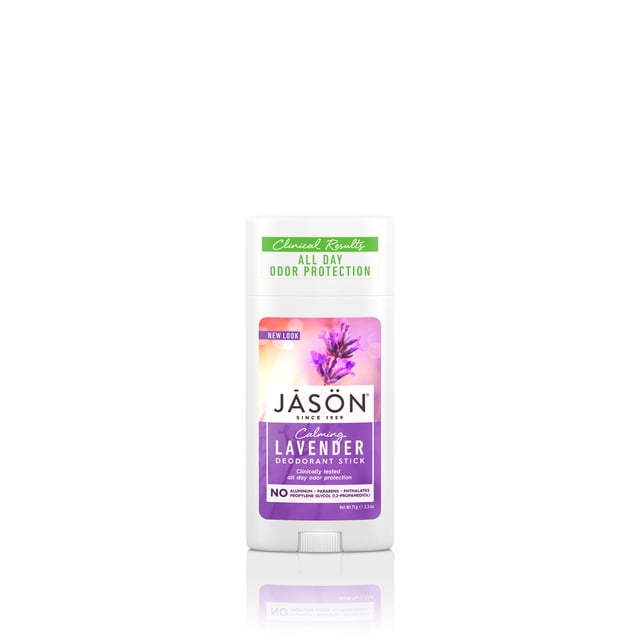 JASON® Natural Aluminum Free Calming Lavender Deodorant Stick, 2.5 Oz ...