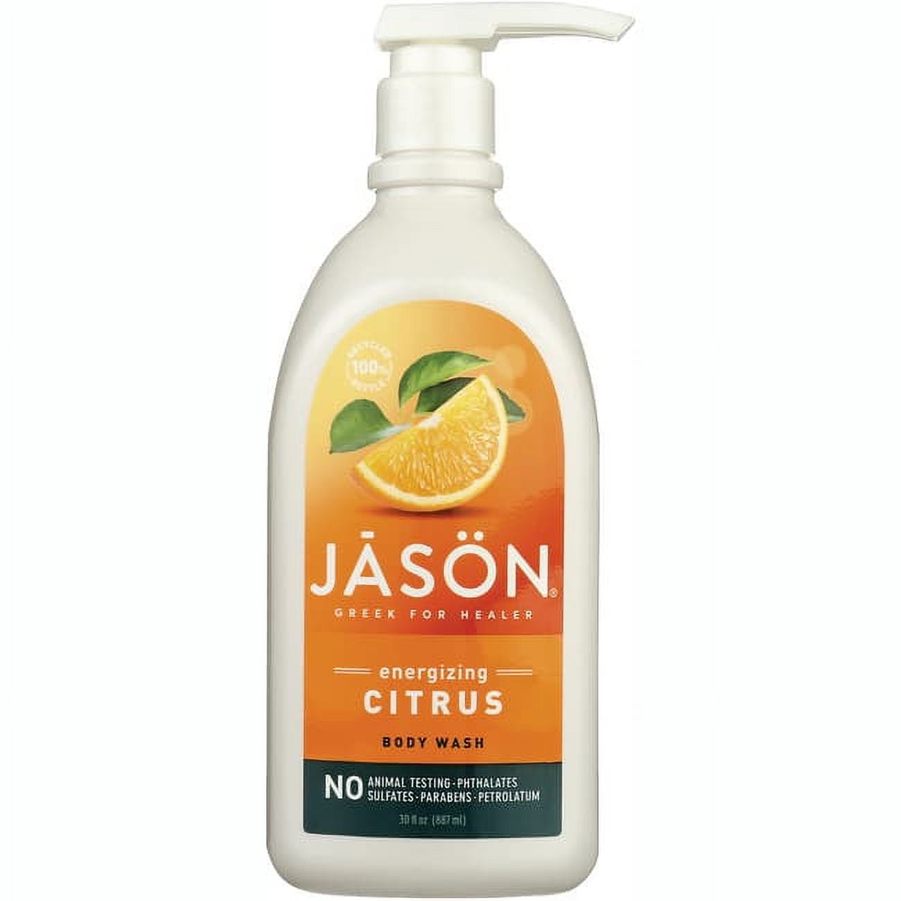 JASON® Revitalizing Citrus Shower Gel, Paraben & Sulfate-Free, 30 Fl Oz ...