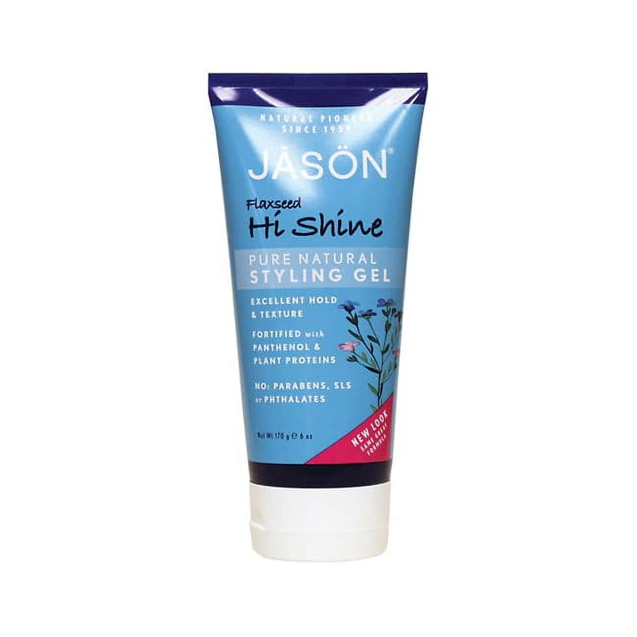 JASON Flaxseed Hi-Shine Styling Gel, 6 Ounce Tube - Walmart.com