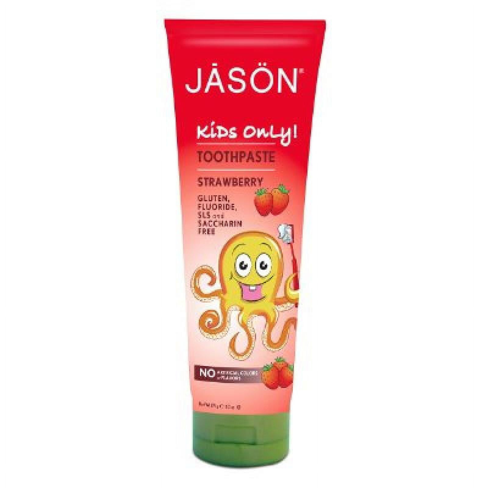 JASON Kids Only, Strawberry Toothpaste, 4.2 Ounce - Walmart.com