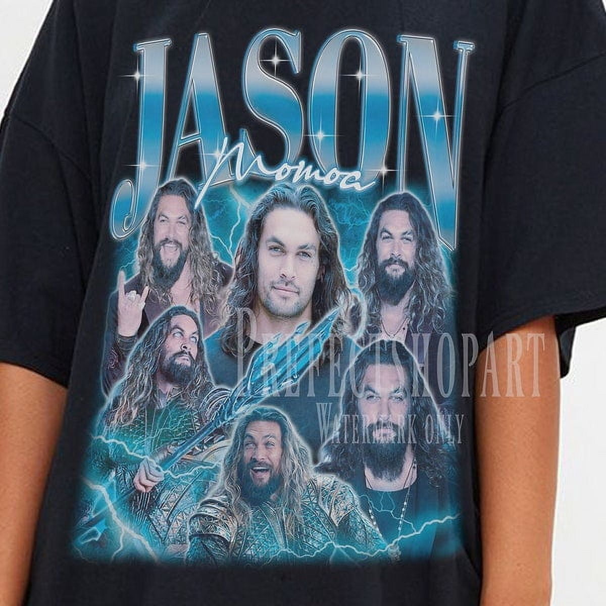 JASON MOMOA Shirt, Jason Momoa Hawaiian Actor T-shirt, Vintage Jason ...