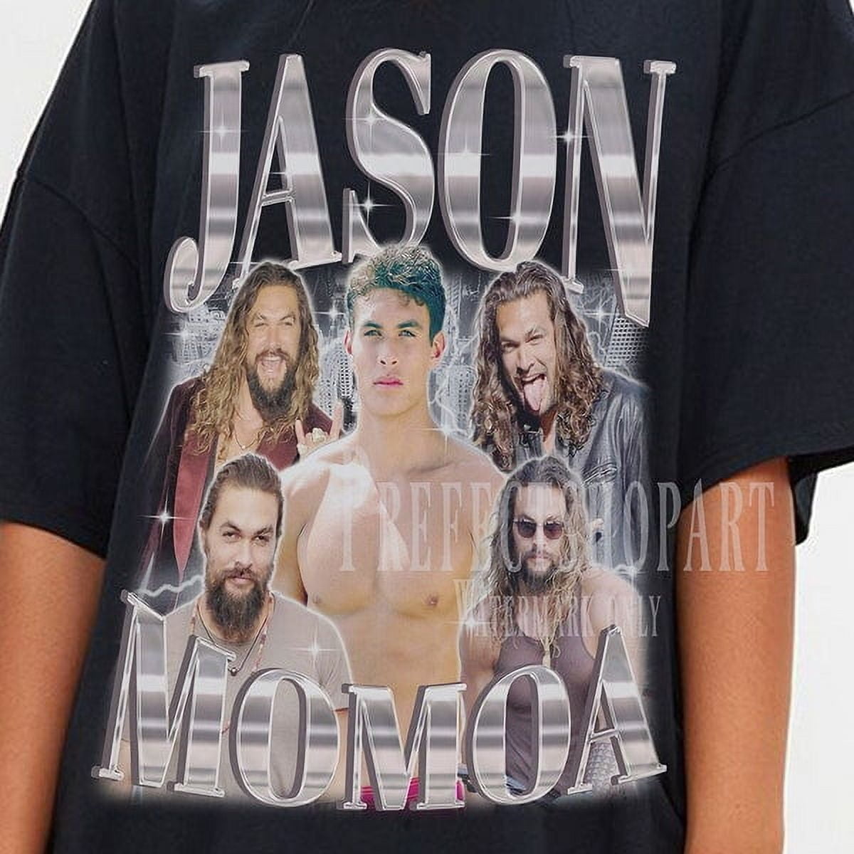JASON MOMOA Shirt, Jason Momoa Hawaiian Actor T-shirt, Vintage Jason ...