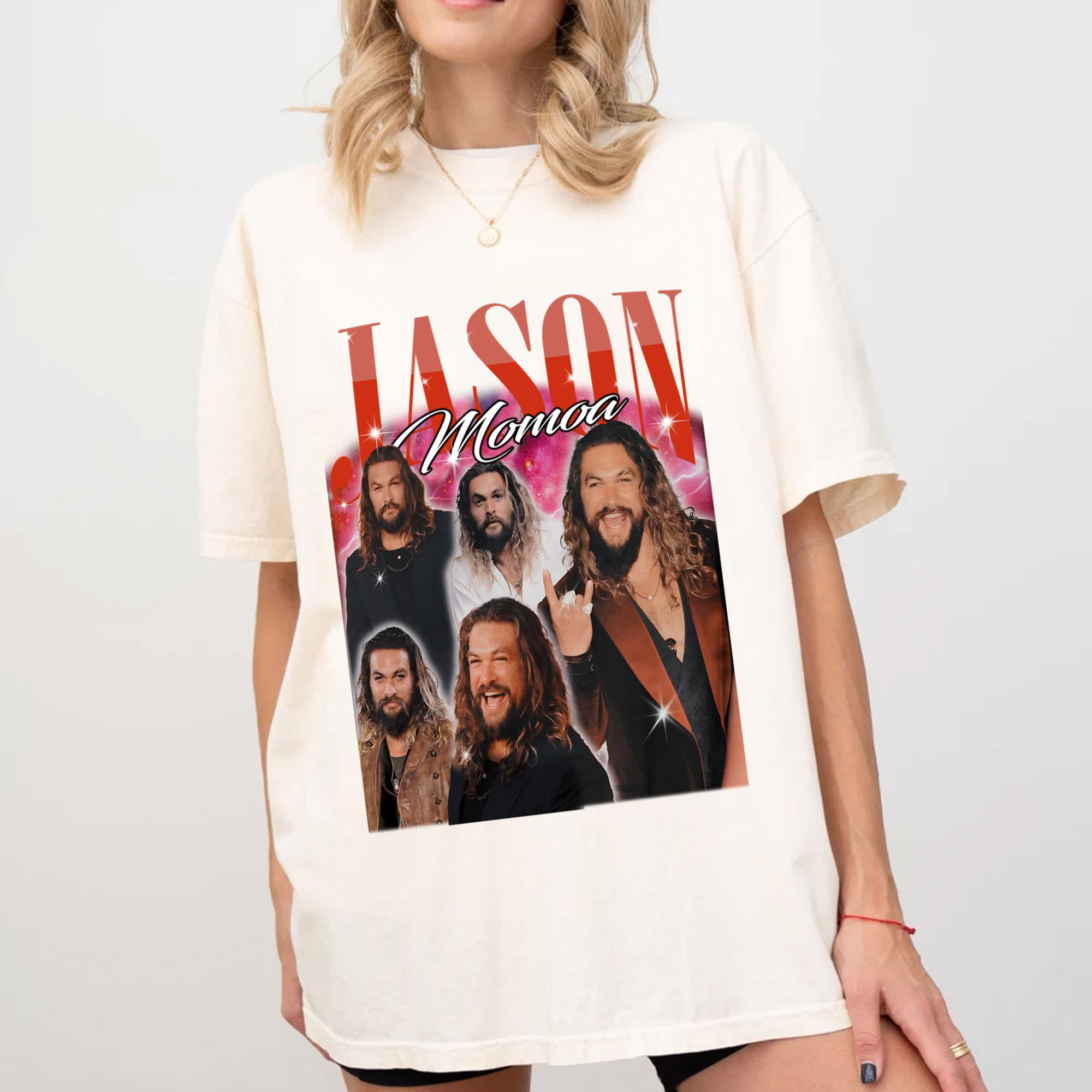 JASON MOMOA Vintage Shirt, Jason Momoa Homage Tshirt, Jason Momoa Fan ...