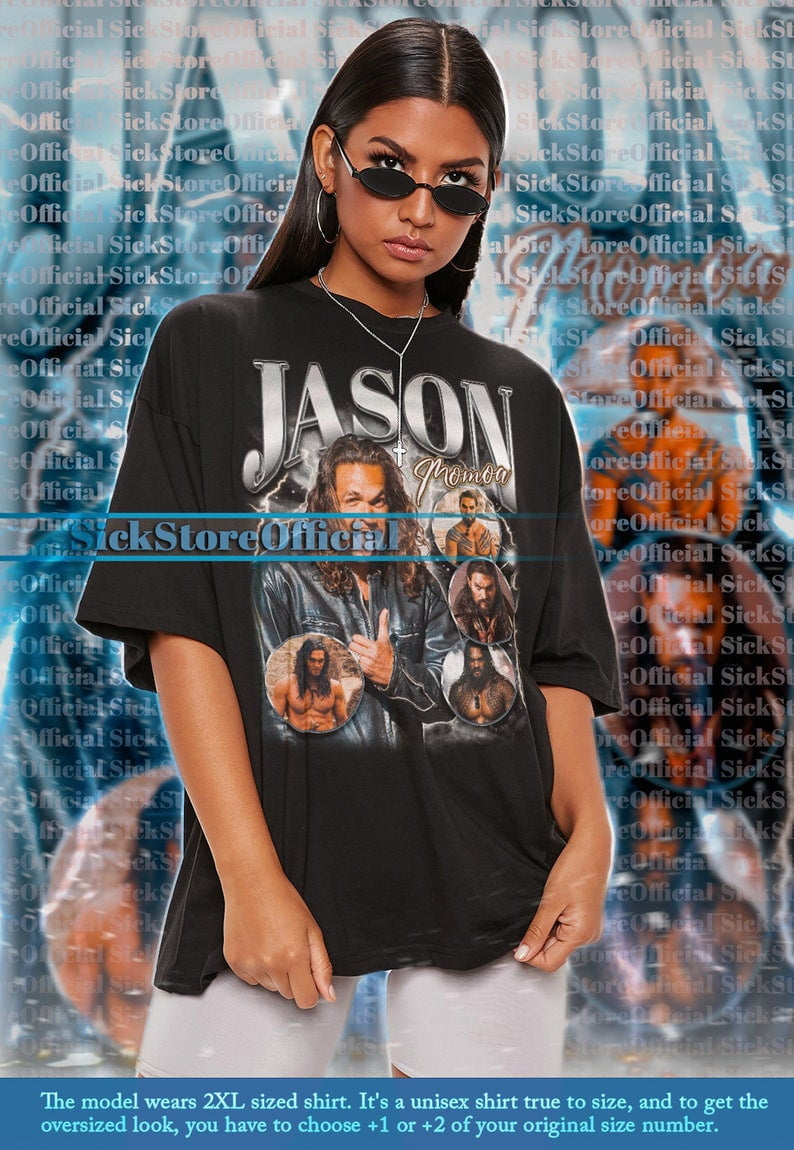 JASON MOMOA Vintage Shirt, Jason Momoa Homage Tshirt, Jason Momoa Fan ...