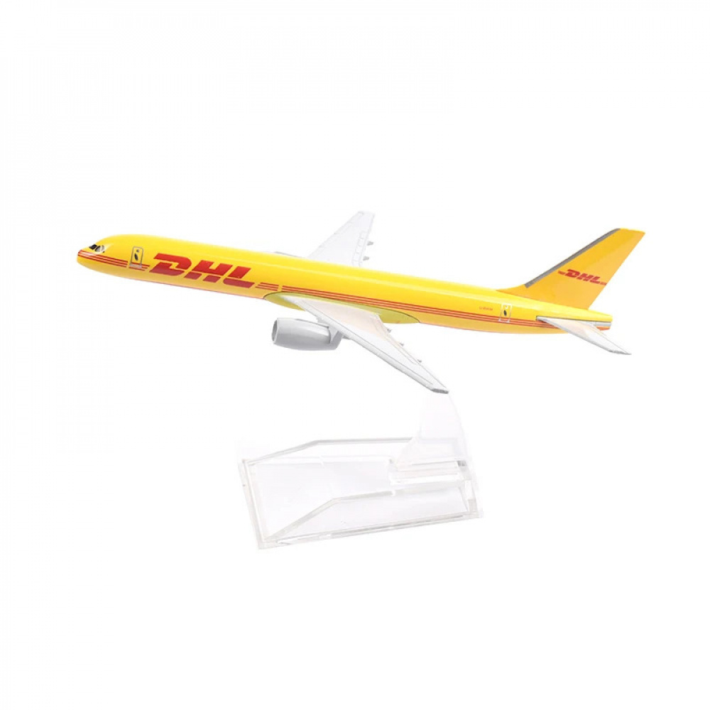 JASON TUTU 16cm Boeing 757 DHL cargo aircraft Airplane Model Airplane ...