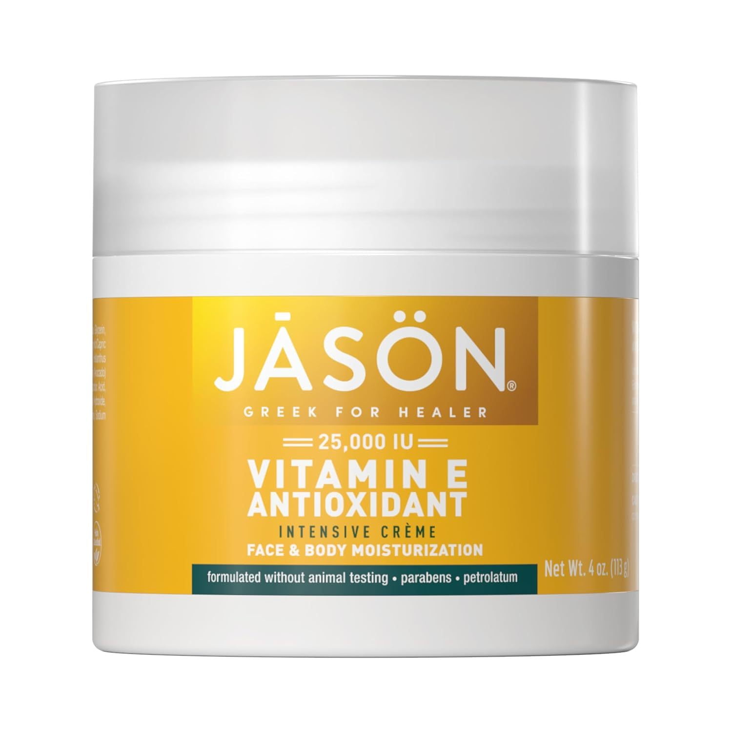 JASON Vitamin E 25, 000 IU Intensive Moisturizing Crème, For Face and ...
