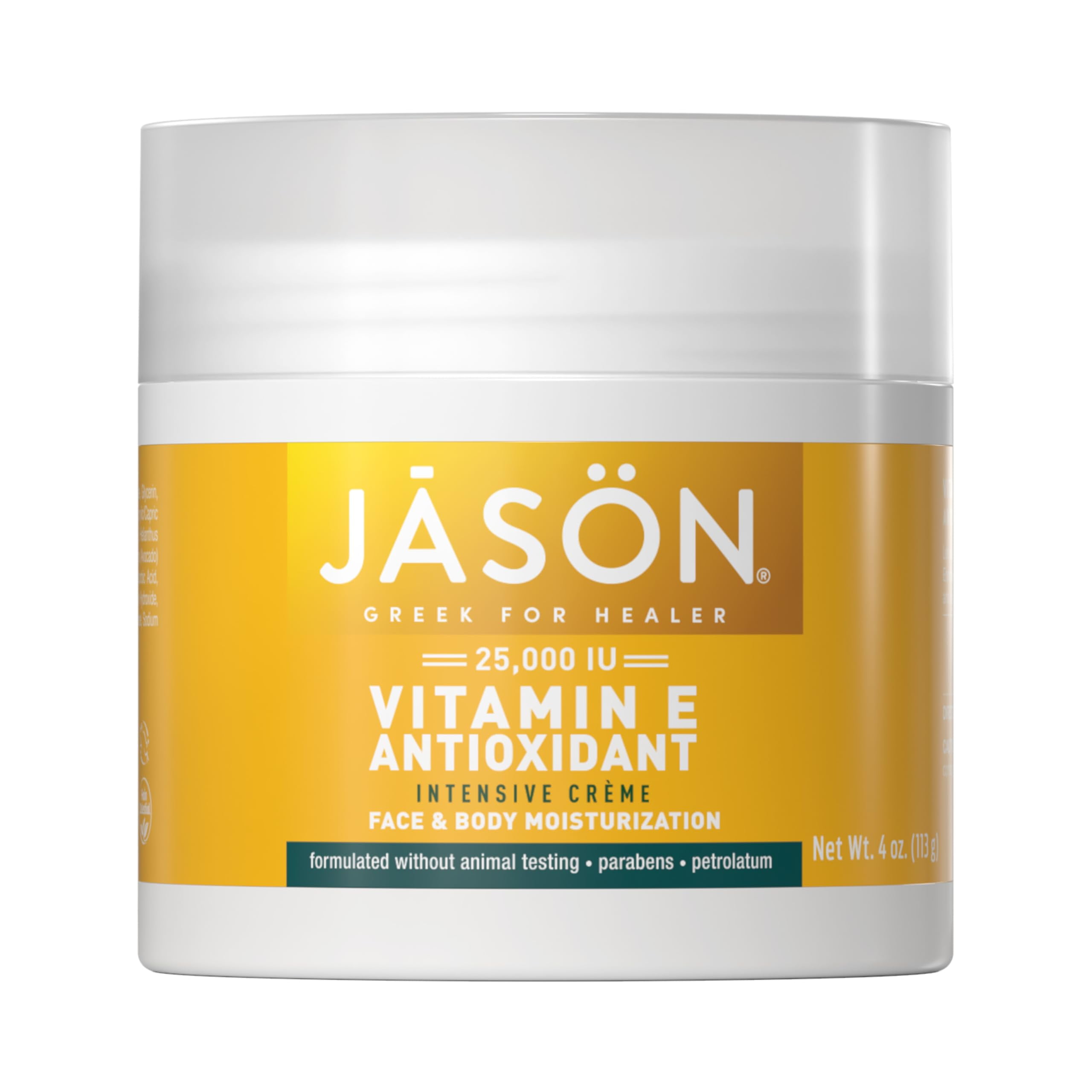 Jason Moisturizing Creme Vitamin XEF1 E Age Renewal - 25000 IU - 4 oz ...