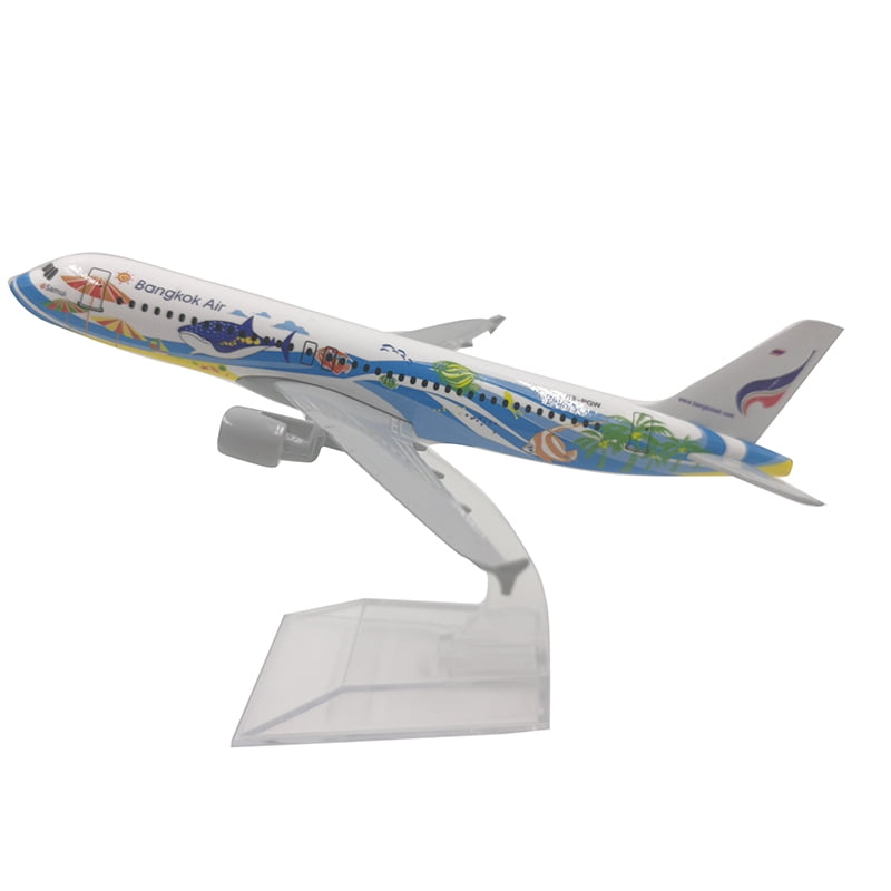 JASONTUTU 16cm Bangkok Air Airbus A320 Aircraft Diecast Metal 1/400 ...