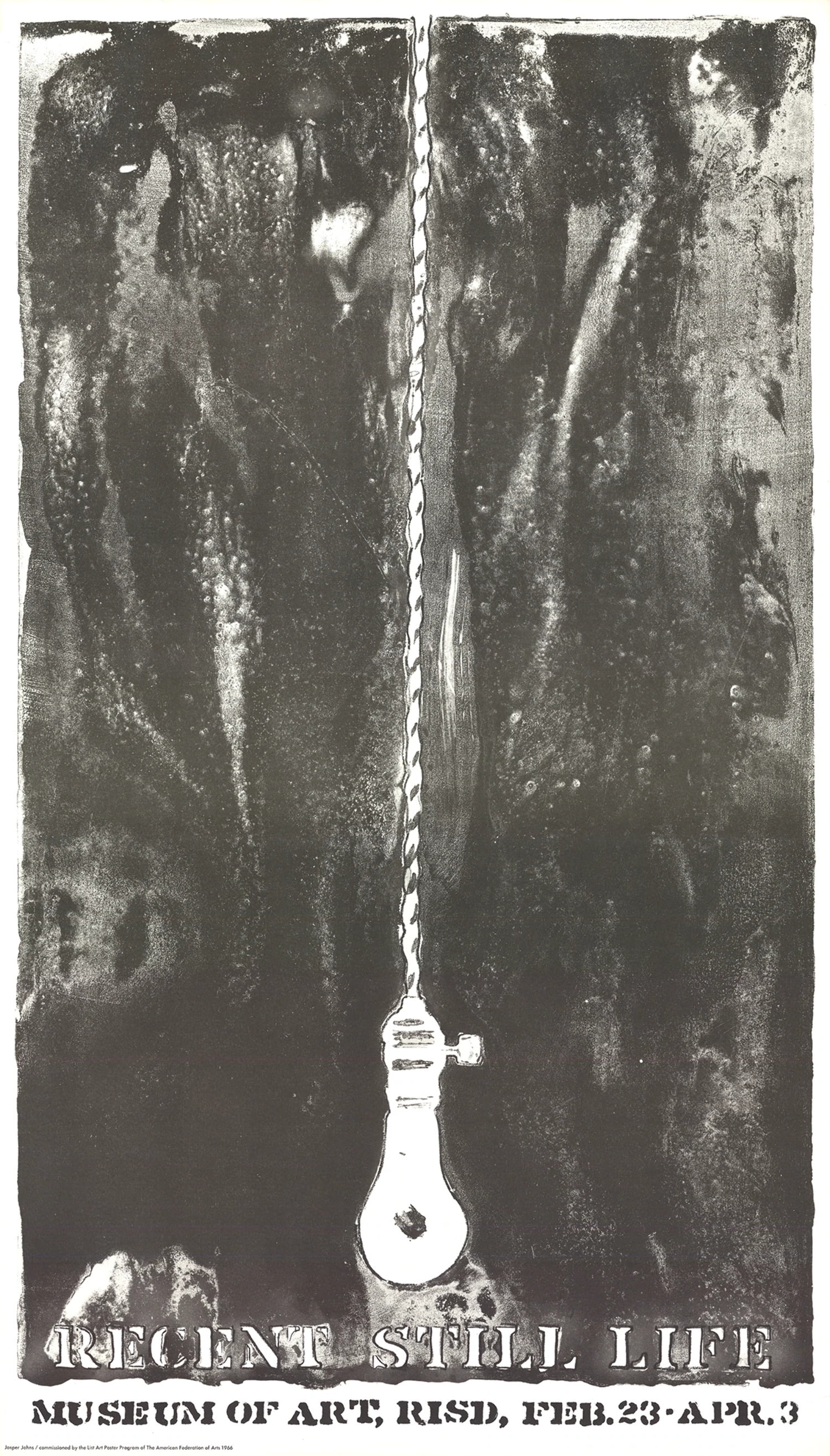 JASPER JOHNS Recent Still Life (Light Bulb), 1968 - Walmart.com