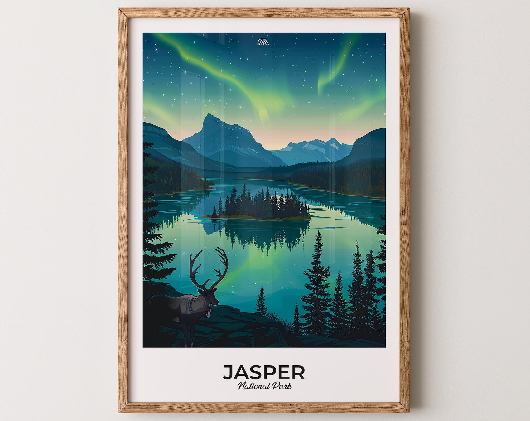 JASPER Poster, Jasper Travel Poster, Jasper Art Print, Jasper Wall Art ...