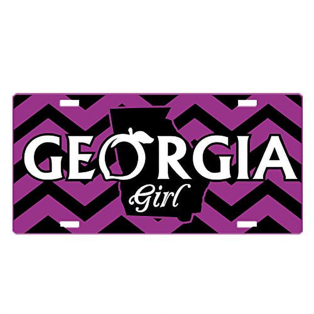 JASS GRAPHIX Georgia Girl License Plates and Car Tags for The Bulldog ...