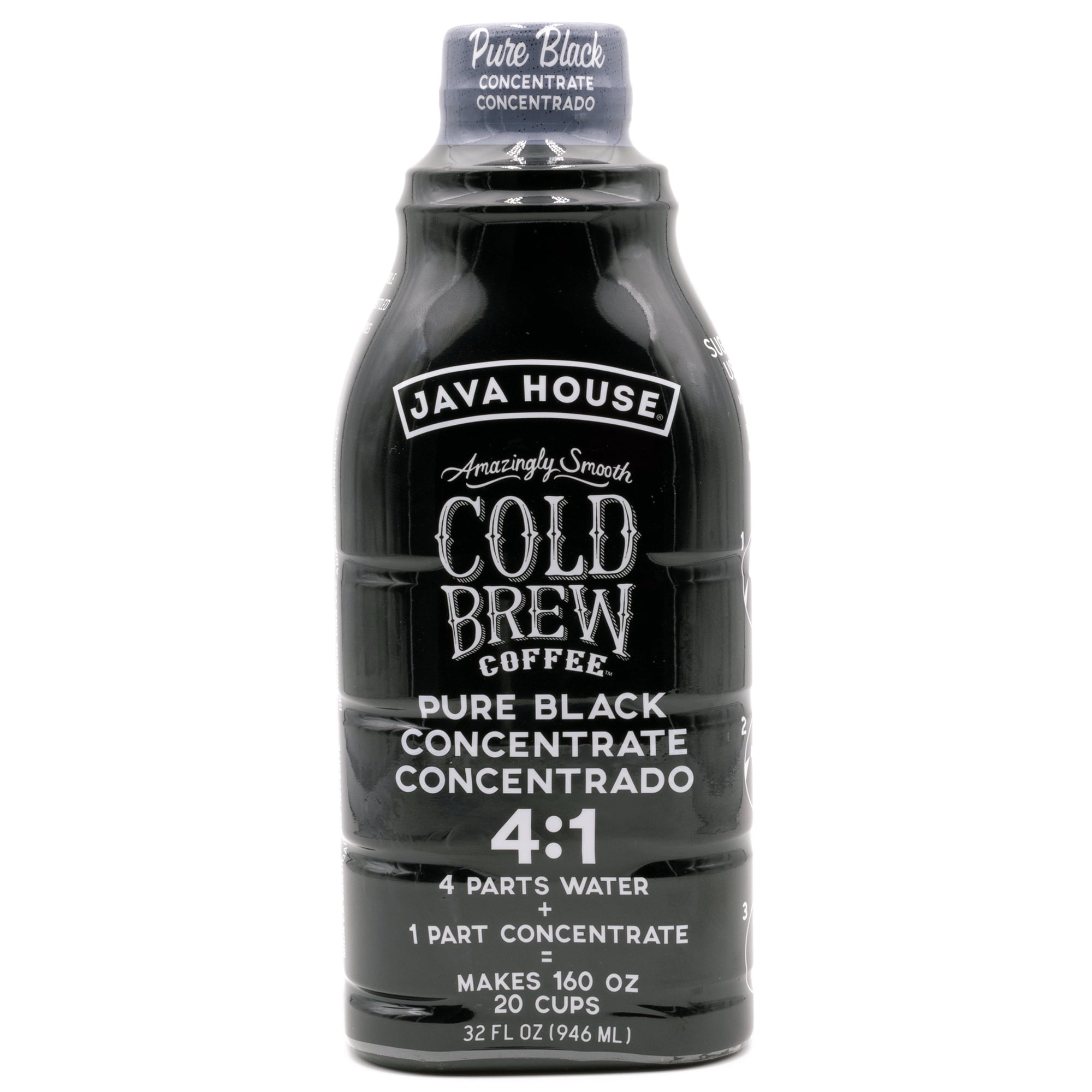 Java House Cold Brew Coffee Concentrate, 100% Arabica, Molasses, Cocoa ...