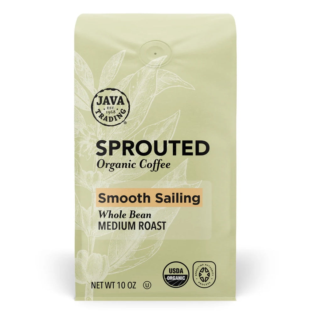 Java Trading Organic Ground Whole Bean Medium Roast Smooth Sailing ...