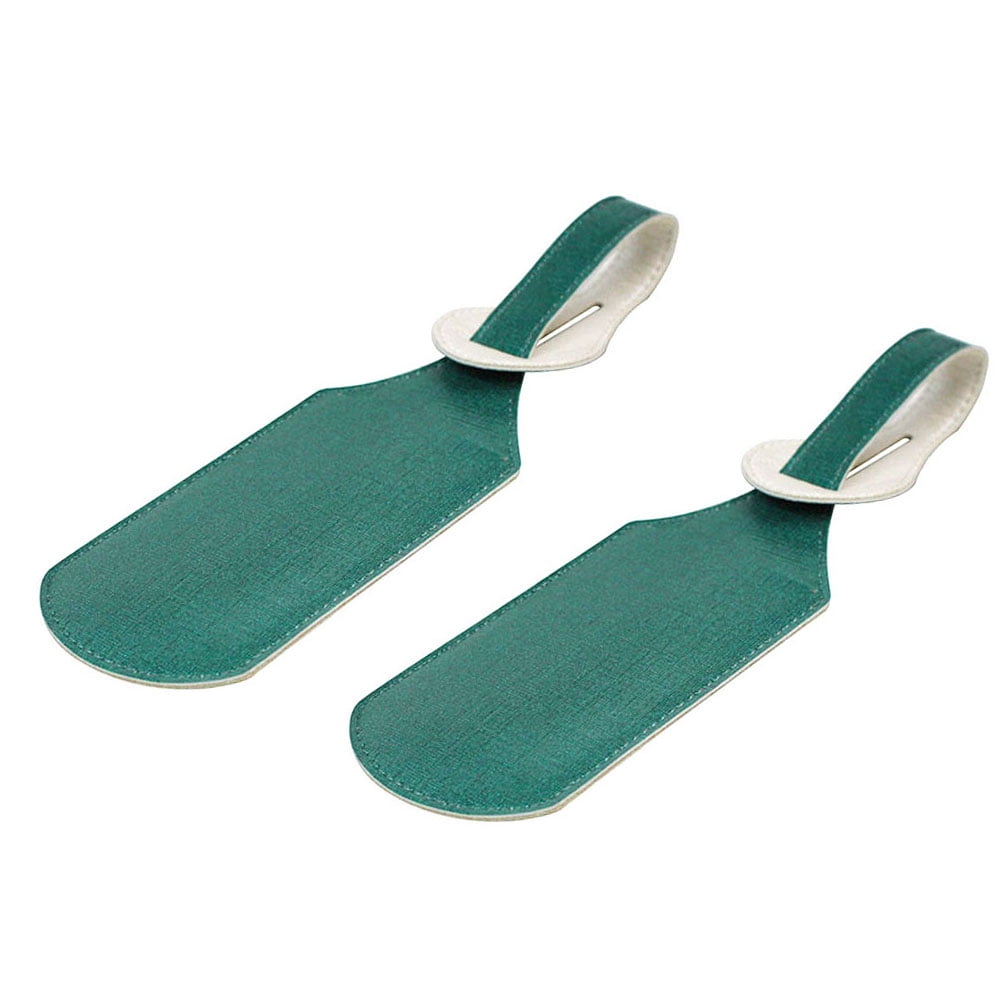 JAVOedge Green Matte Sheen Stylish Luggage Tags (2 Pack) - Walmart.com