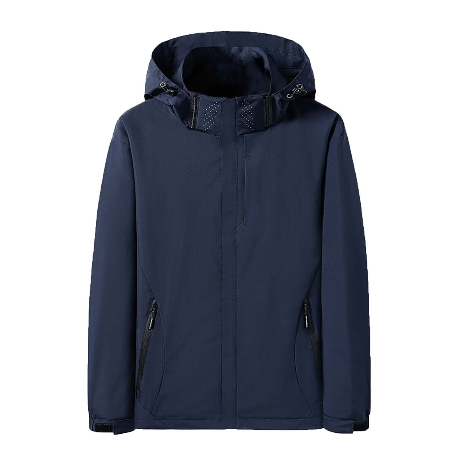 JAWAFANGE Rain Jacket Men Waterproof Rain Jacket Boys' Outerwear ...