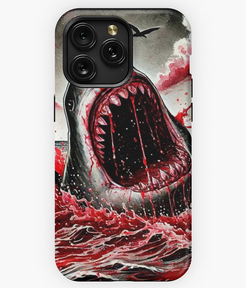 JAWS CLASSIC SHARK ATTACK MOVIE FAN TRIBUTE A11750 Phone Case for ...