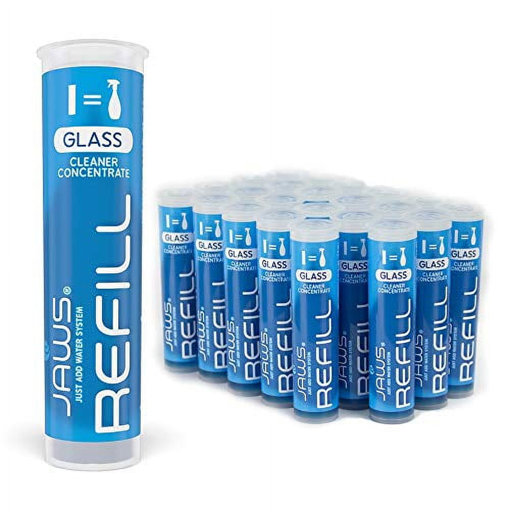 JAWS Glass Cleaner Refill Pods. Box of 24. Refillable Cleaning Supplies ...