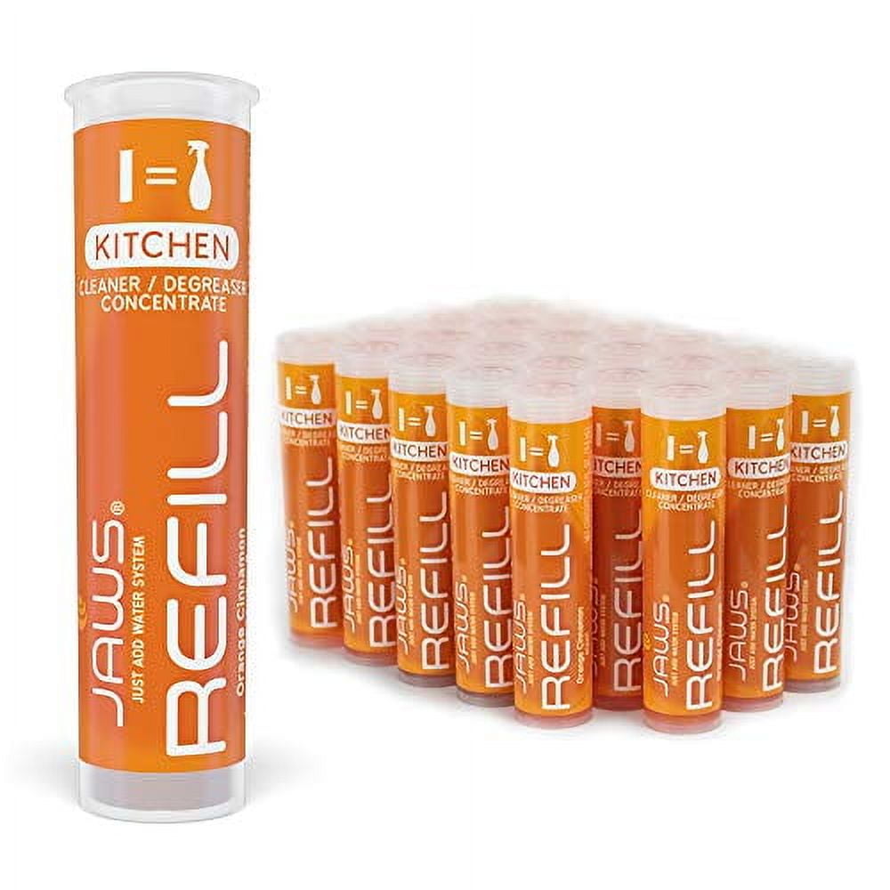 JAWS Kitchen Cleaner Refill Pods. Box of 24. Refillable Cleaning ...