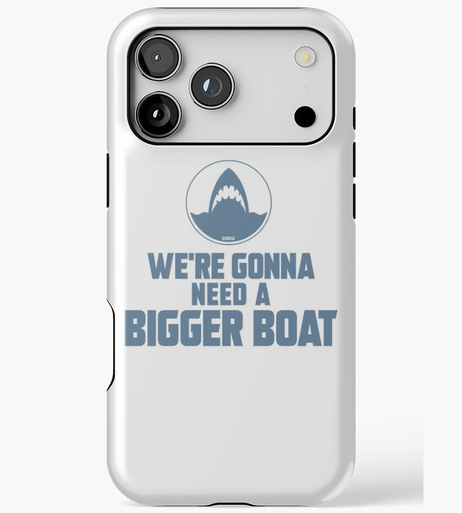 JAWS Movie, "We're Gonna Need A Bigger Boat" Quote H7187 Phone Case for ...
