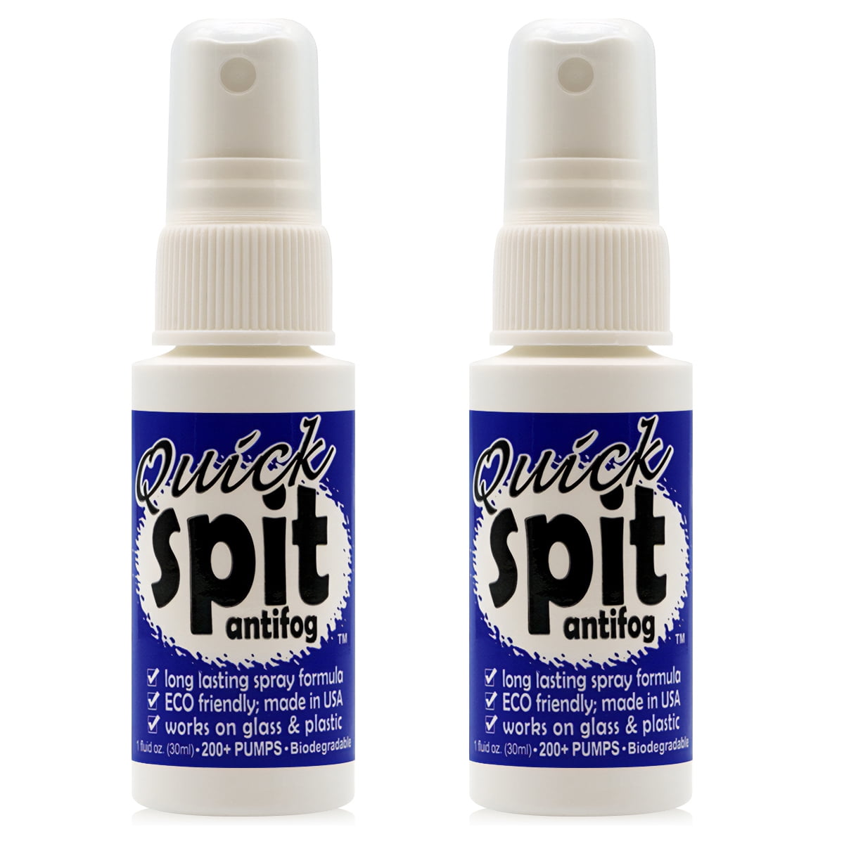 JAWS Quick Spit 1 oz. Anti-Fog Spray Formula - 2-Pack - Walmart.com