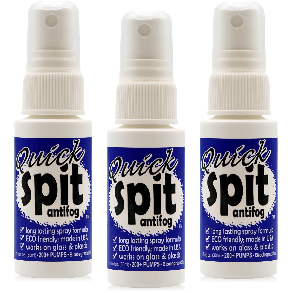 JAWS Quick Spit 1 oz. Anti-Fog Spray Formula 3-Pack - Walmart.com