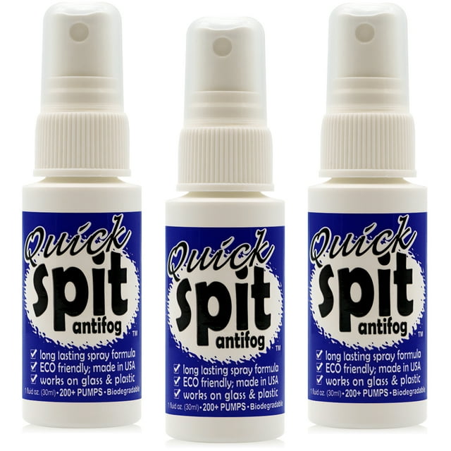 JAWS Quick Spit 1 oz. Anti-Fog Spray Formula 3-Pack - Walmart Business ...