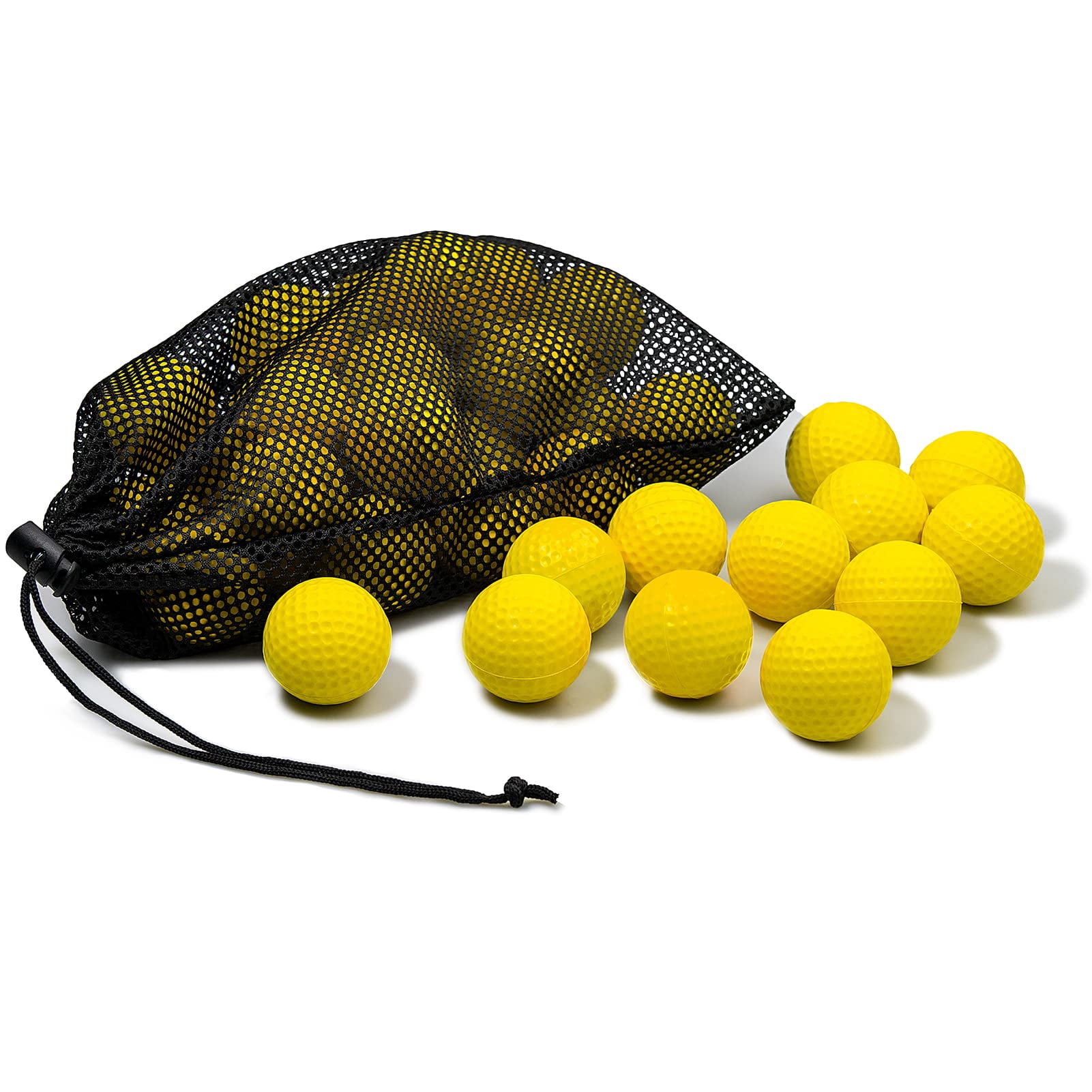 JAYA 12 pack Foam Golf Practice Balls, Realistic Feel and Limited ...
