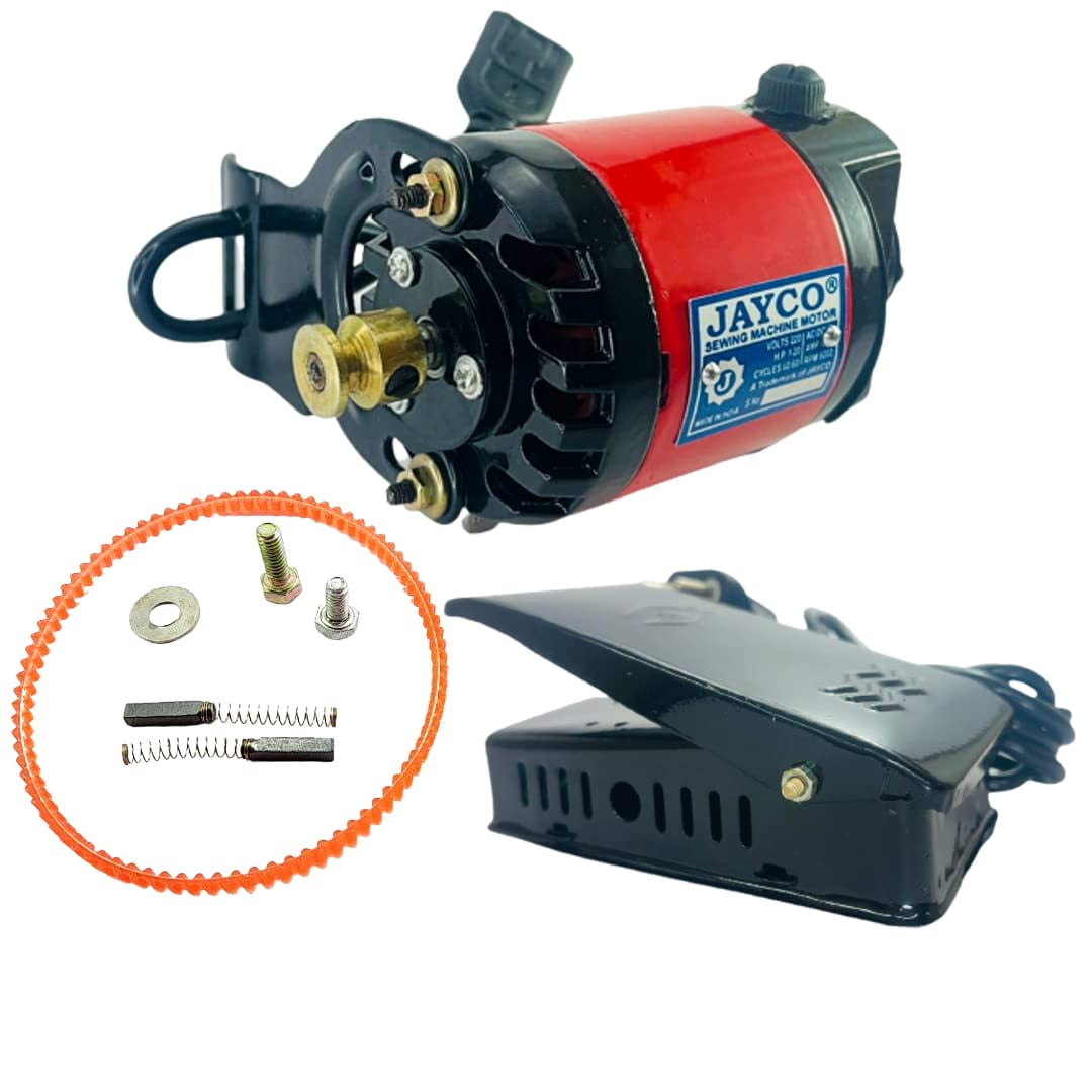 JAYCO Mini Sewing Machine Motor Copper Winding with Regulator - Walmart.com