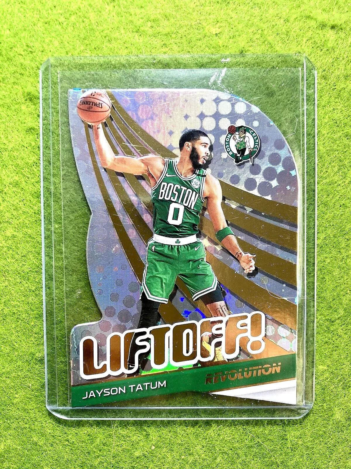 JAYSON TATUM CLEAR CARD BOSTON CELTICS 2021 Elite DECK Jayson Tatum RED ...