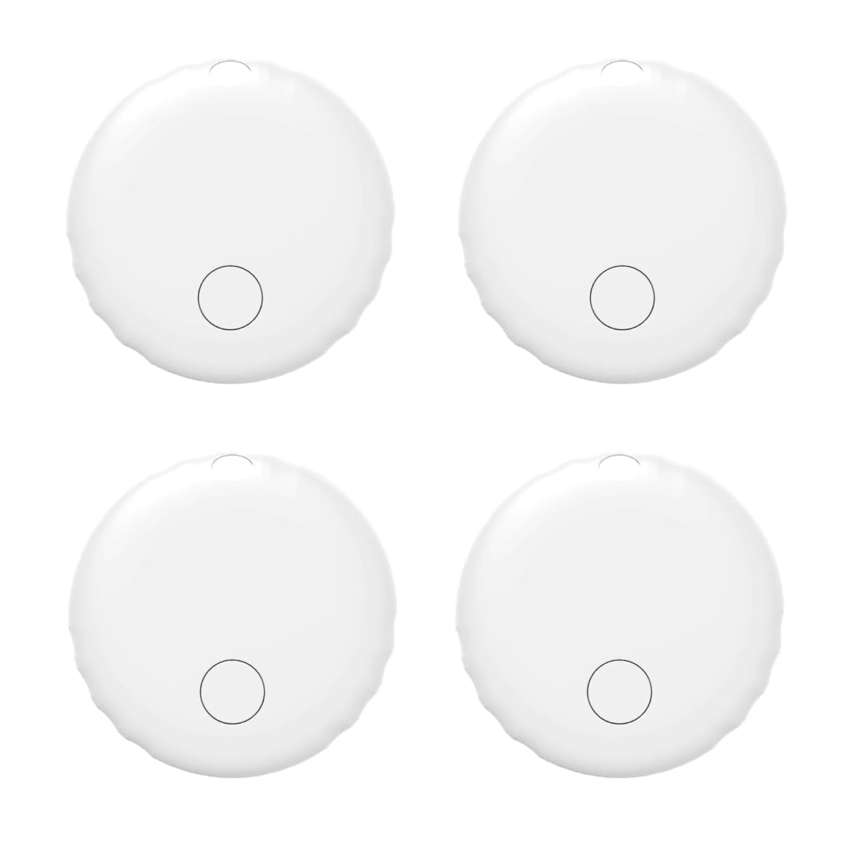 JAYUANONE GPS Tracker Tags - 4 Pack, Key Finder Work With Find Me App ...