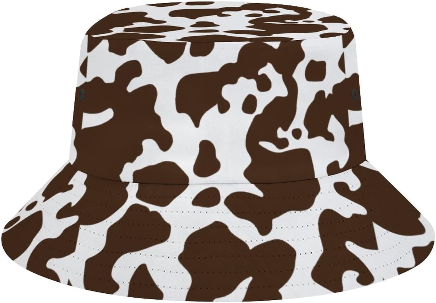 JAYUN Animal Cow Print Bucket Hat for Women Men JAYUN Cotton Wide Brim ...