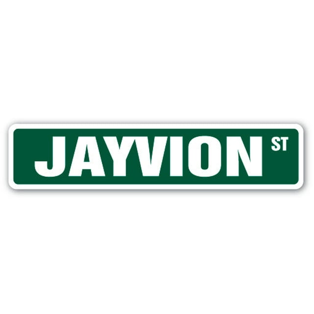 JAYVION Street Sign Childrens Name Room Sign | Indoor/Outdoor | 24" Wide - Walmart.com