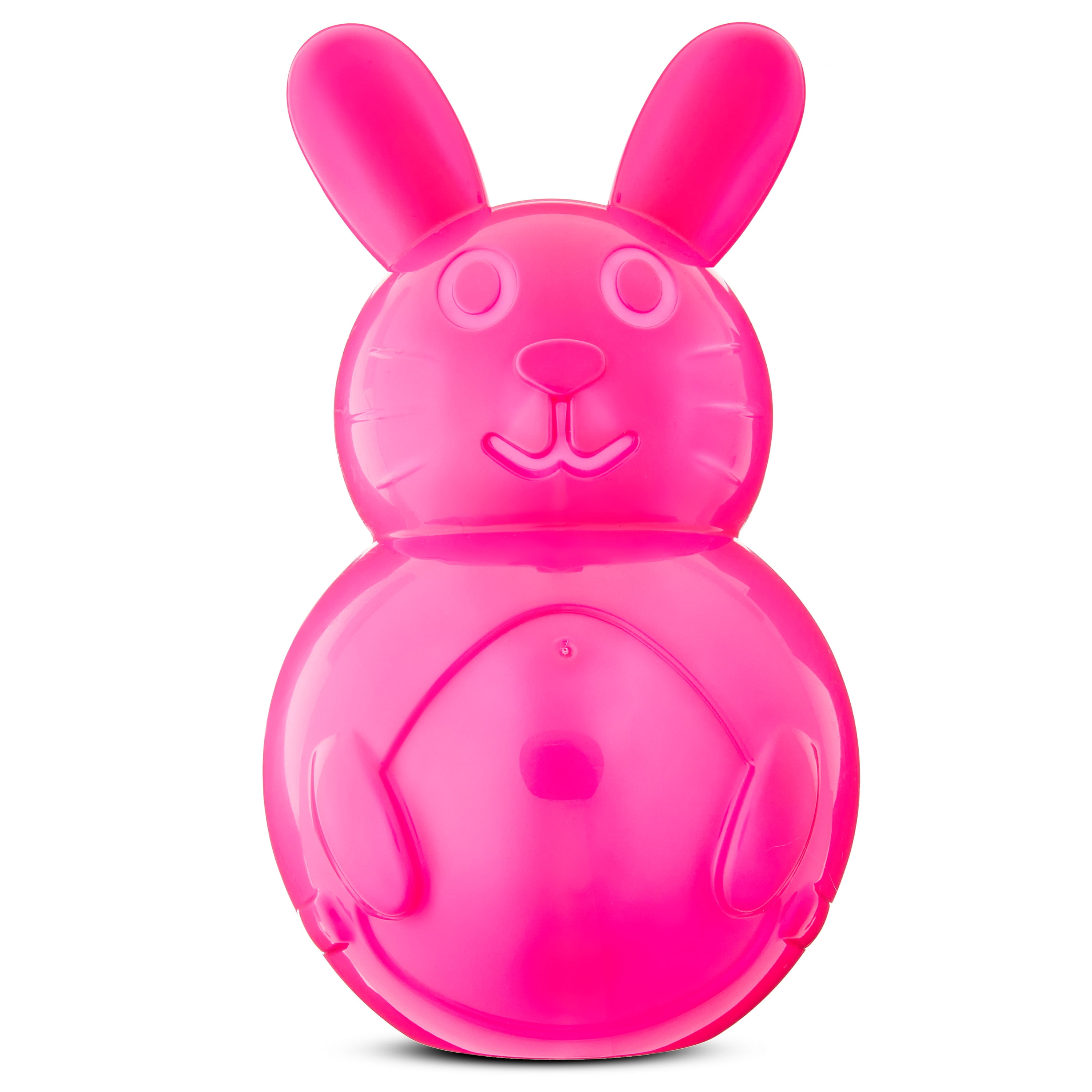 Easter Jumbo Bunny Container, Pink, 9.85 in, by Way To Celebrate ...