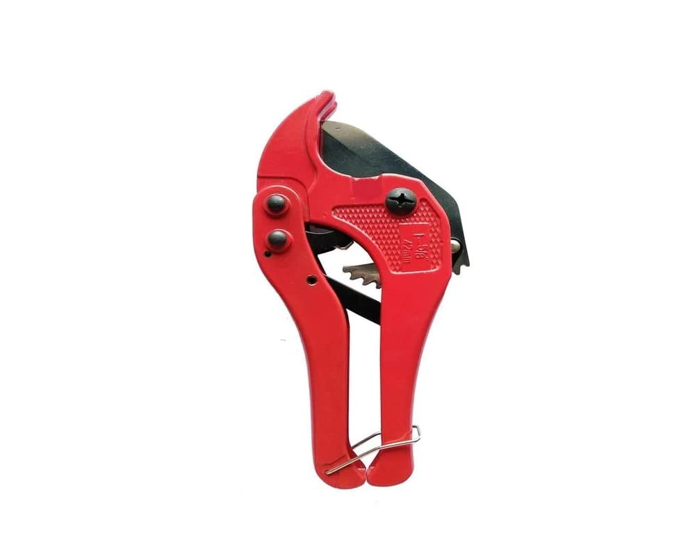JB Heavy Duty PVC Pipe Cutter 42mm RatchetRatcheting Plumbing Vinyl PVC ...