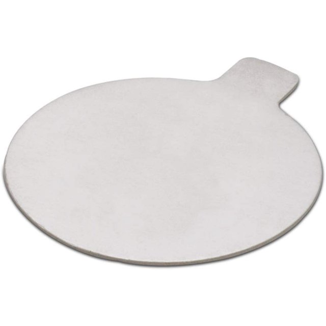 JB Prince Round Pastry Boards - 3-1/4 inch Silver - Walmart Business ...