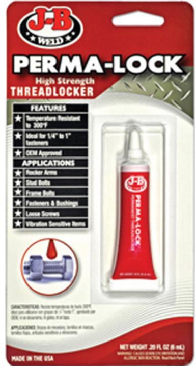 JB Weld 27106-8 Perma-Lock High Strength Threadlocker - 6ml. - Walmart.com