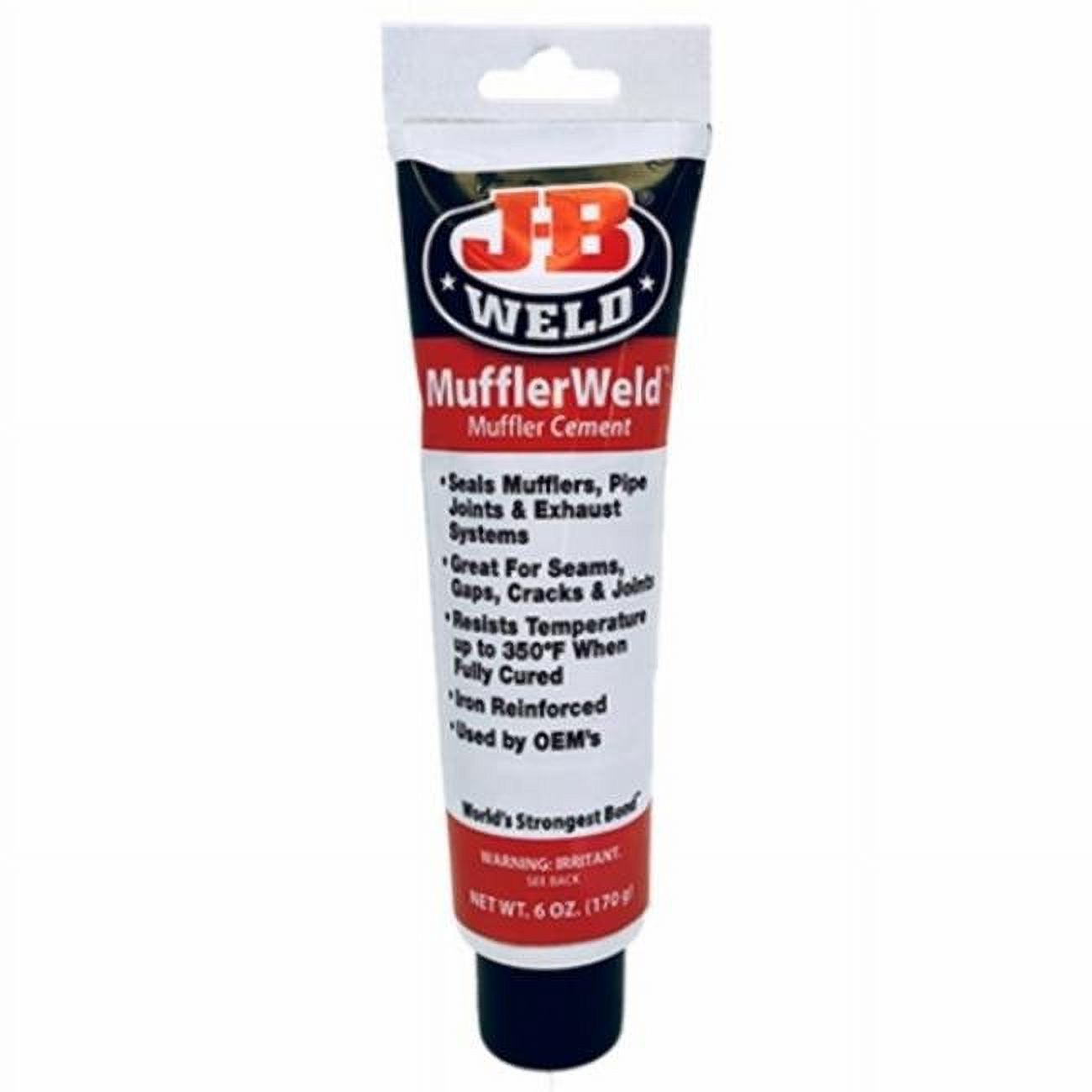 JB Weld 37906 Muffler Cement Paste Plastic Tube - 6 oz - Walmart.com