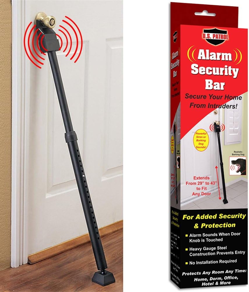 JB5322 Alarm Security Bar extends from 29" to 43" - Walmart.com
