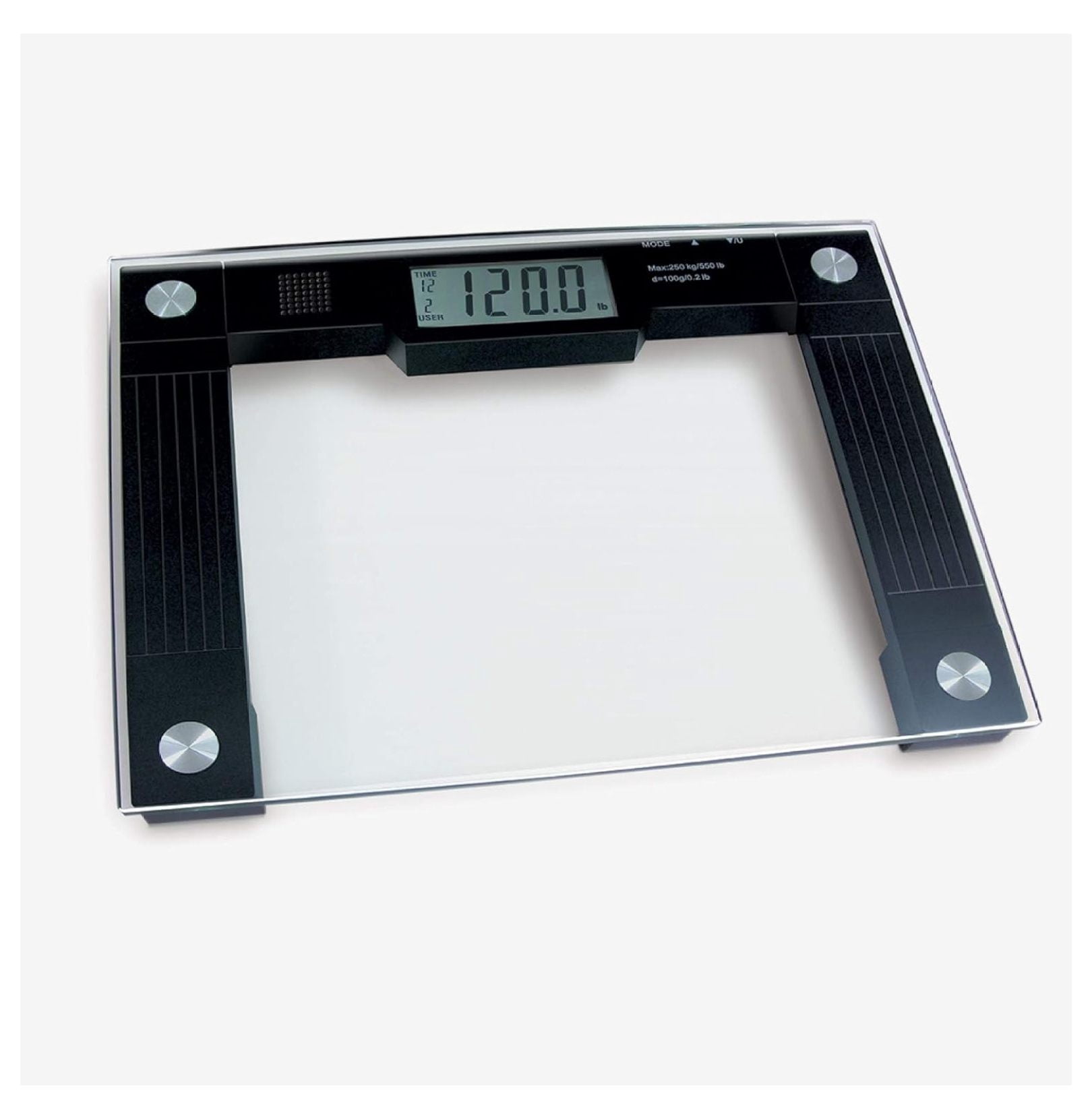 JB5824 Extra Wide Talking Scale-Visual & Voice Display Scale- Pounds ...