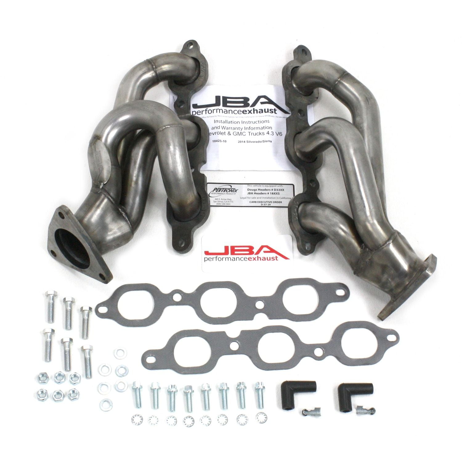 JBA Headers 1842S-10 Fits select: 2014-2020 CHEVROLET SILVERADO, 2014 ...