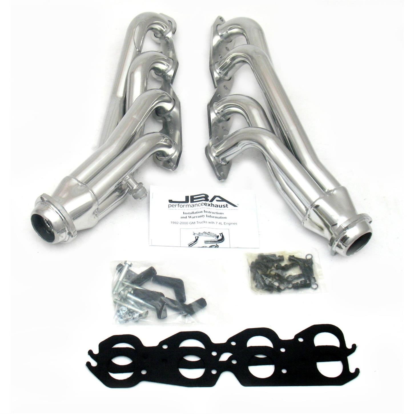 JBA Headers Cat4Ward Shorty Headers (Coated) - 1822SJS Fits select ...