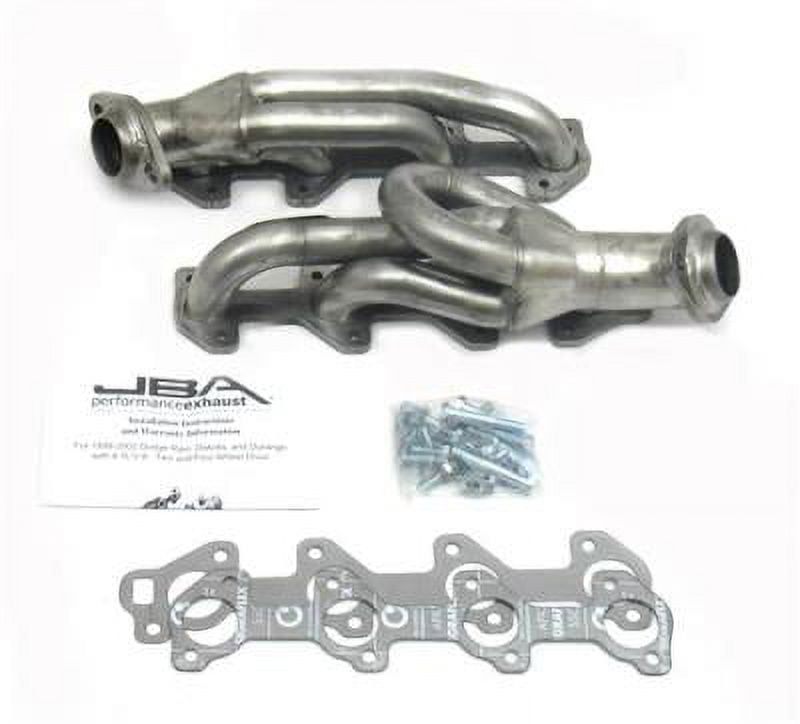 JBA Headers Cat4Ward Shorty Headers (Natural) - 1949S-2 Fits select ...