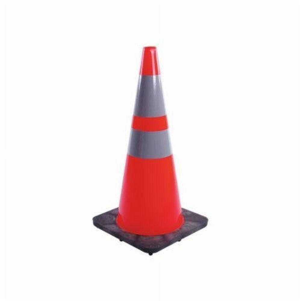 JBC TRAFFIC CONE 28", WIDE RECESSED , ORANGE RS70032CT3M64 - Walmart.com